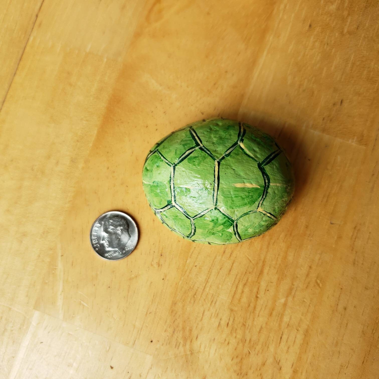 Turtle Shell Hand Painted Rocks for Home Decoration or to Add Some Life ...