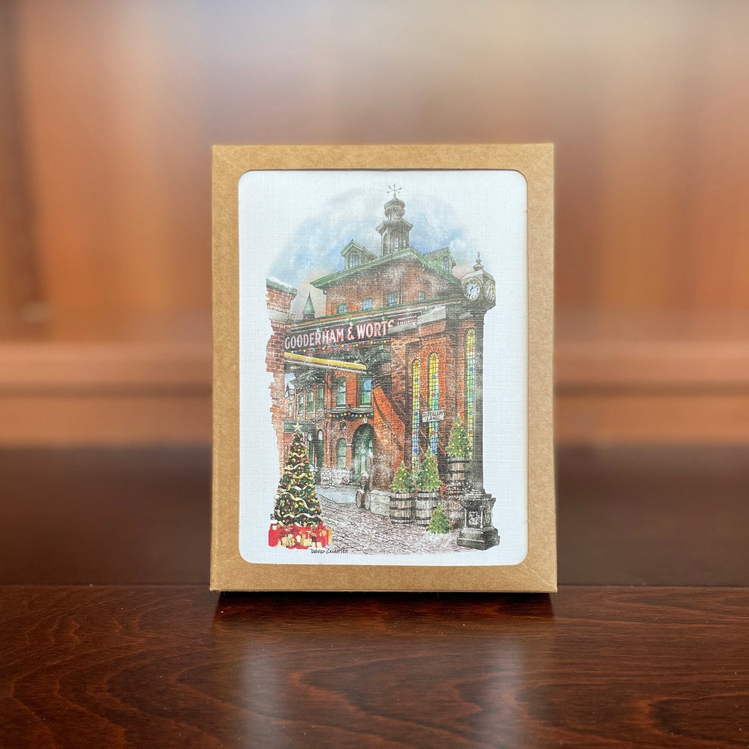 Toronto Landmarks Christmas Cards Box Set, St Lawrence Market Holiday ...