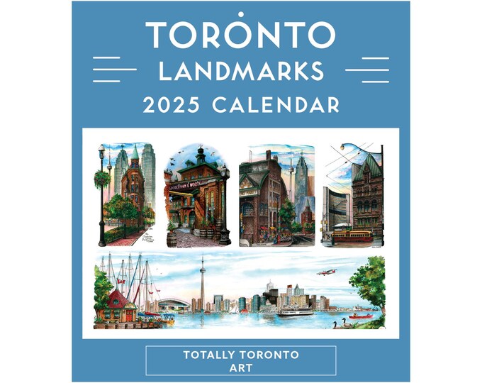 Toronto Map Art Illustrated City Map Toronto Poster Moving Gift Toronto ...