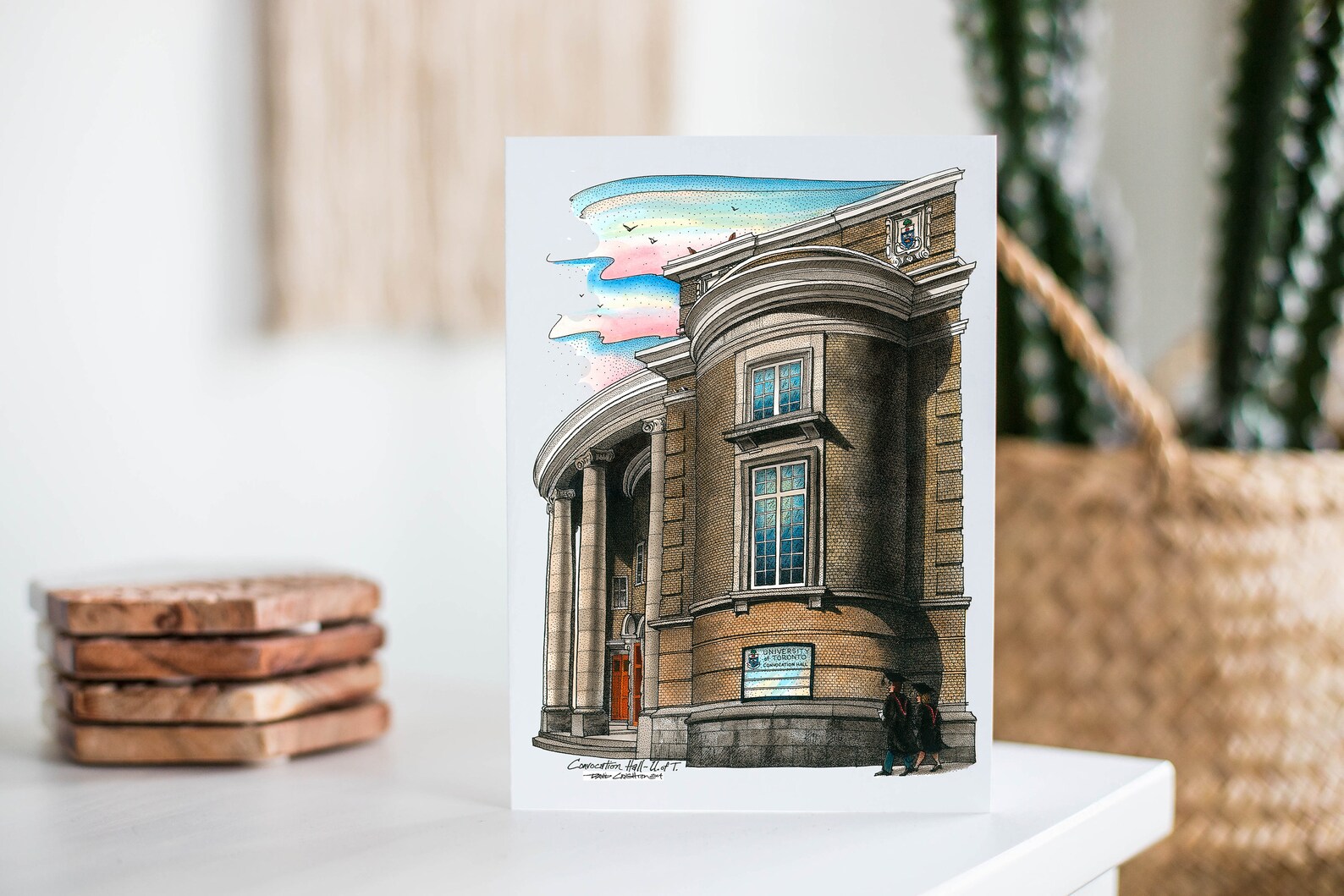 University of Toronto Graduation Notecard Convocation Hall Uoft Toronto ...