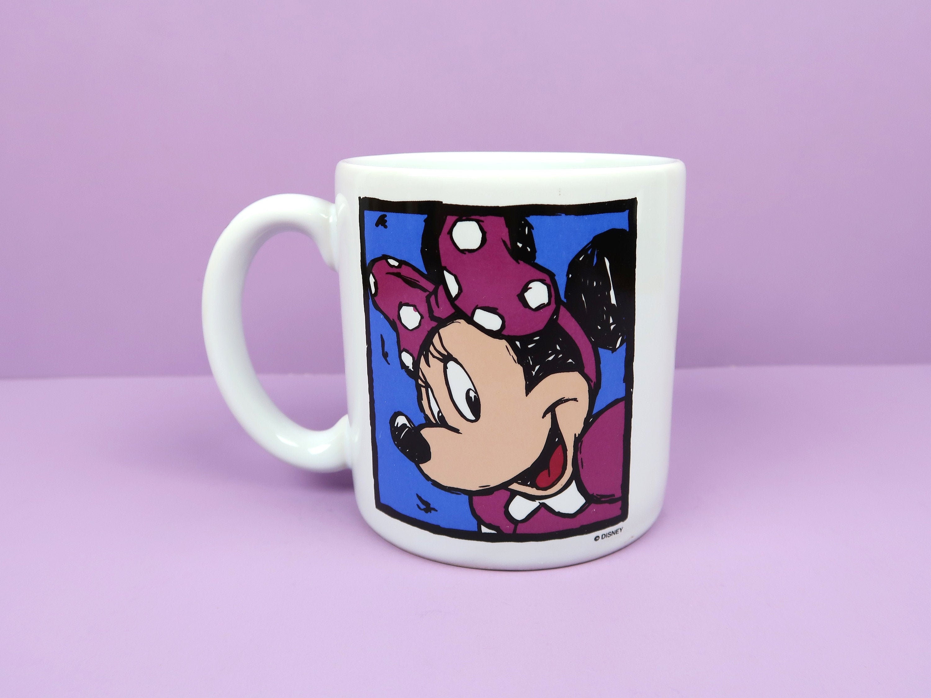 MINNIE MOUSE Mug Vintage Large Ceramic Coffee Tea Cup Walt | Etsy