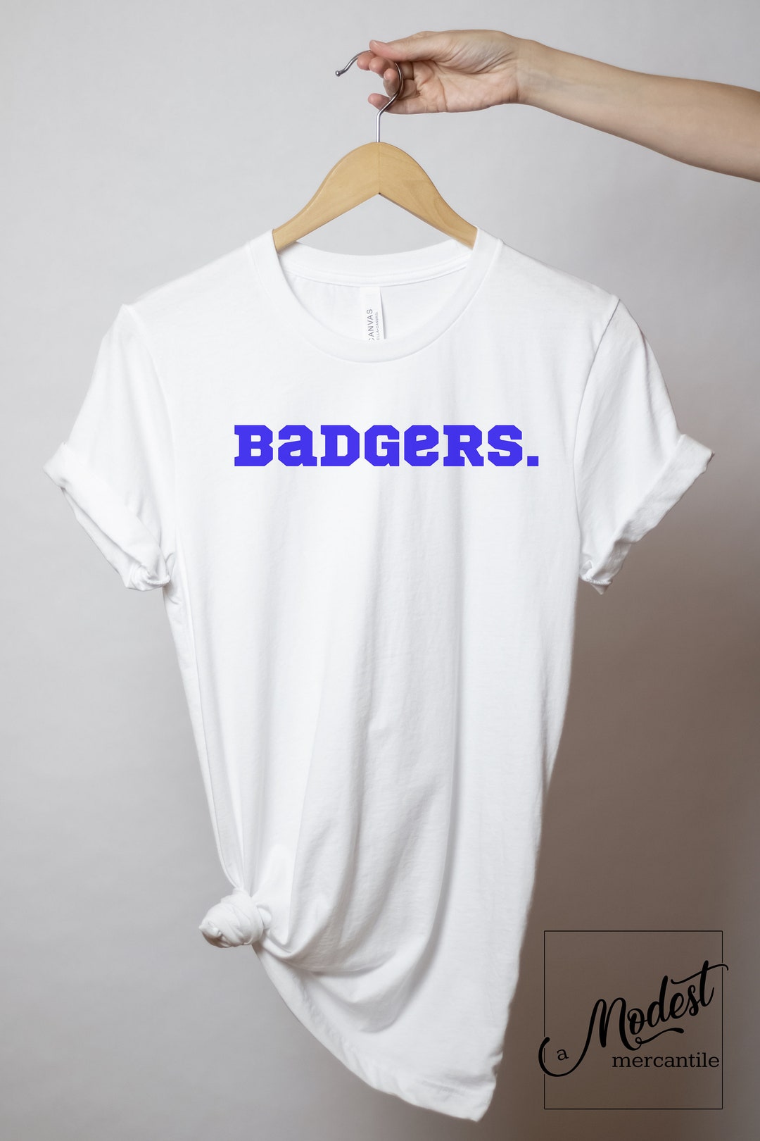Bennington Badgers Simple Tshirt - Bella + Canvas Unisex Sizing - Etsy