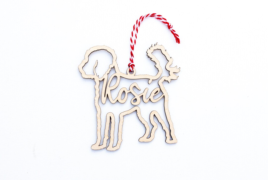 Cavapoo Dog Ornament, Cockapoo Dog Ornament, Custom Pet Ornament, Pet ...