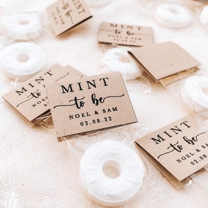 Personalized Wedding Favor Mints: Bulk Party Guest Gifts - Etsy