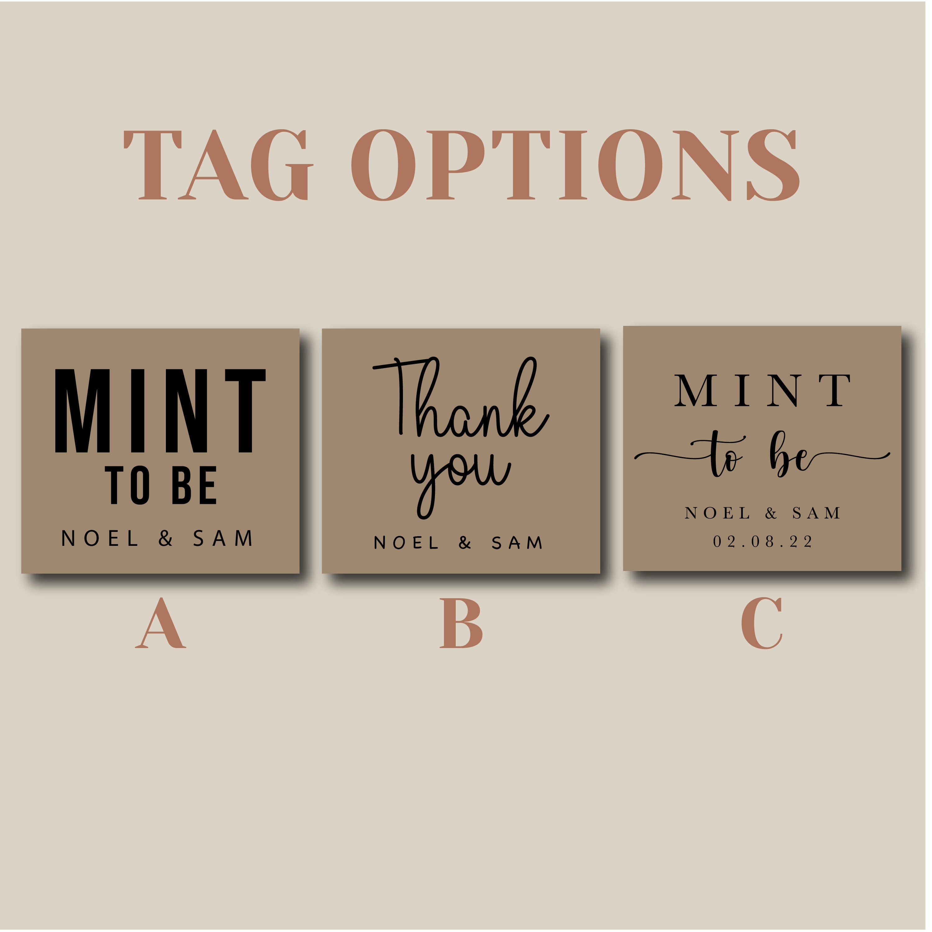 Personalized Wedding Favor Mints: Bulk Party Guest Gifts - Etsy