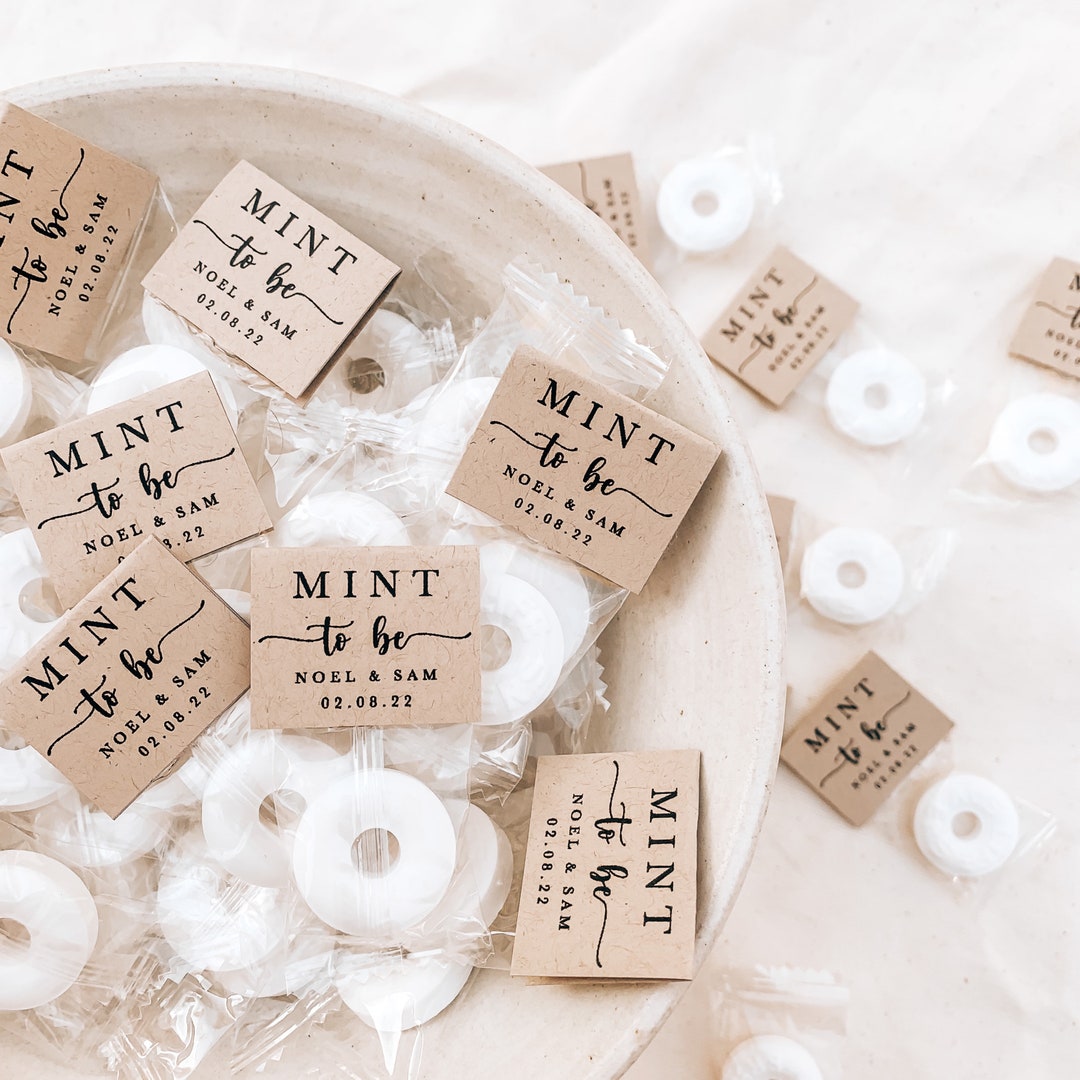 Personalized Wedding Favor Mints: Bulk Party Guest Gifts - Etsy