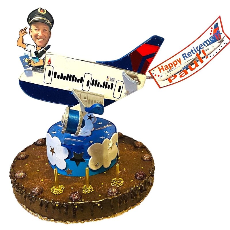Airplane Cake Topper - Etsy