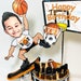 Sports Theme Party Cake Topper Personalized, All Star Party Topper ...