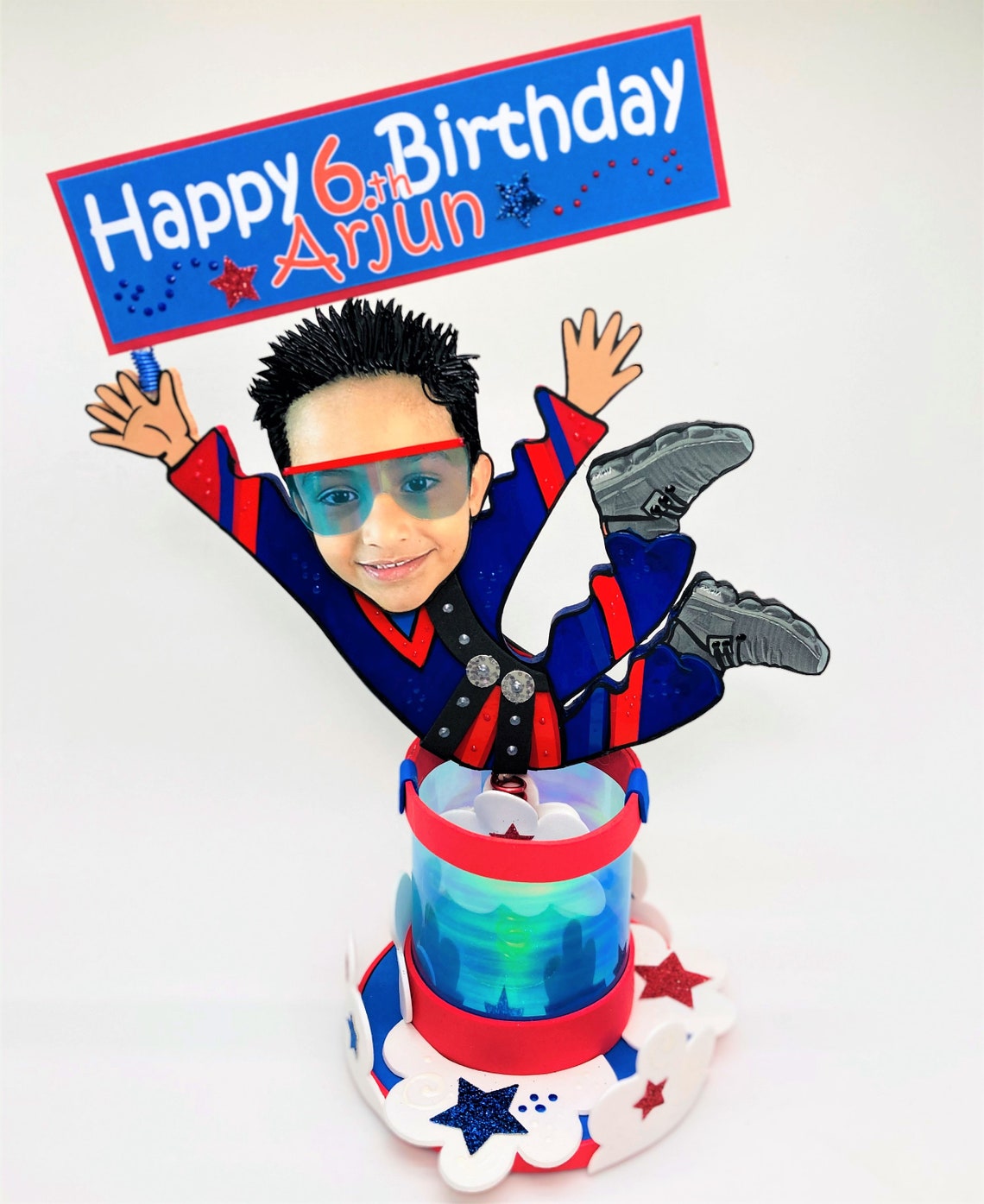 Indoor Skydiving Custom Cake Topper Skydiver Birthday Cake - Etsy