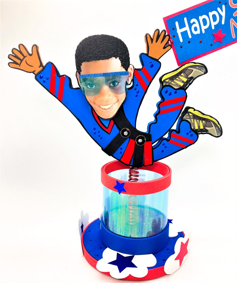 Indoor Skydiving Custom Cake Topper Skydiver Birthday Cake - Etsy