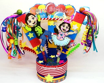 Trampoline Birthday Cake Topper | Etsy