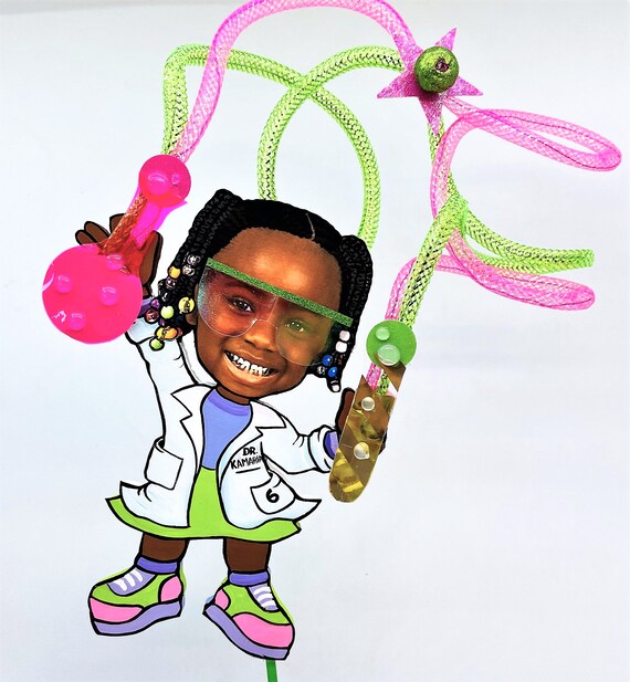 Happy Birthday Mad Scientist Cartoon