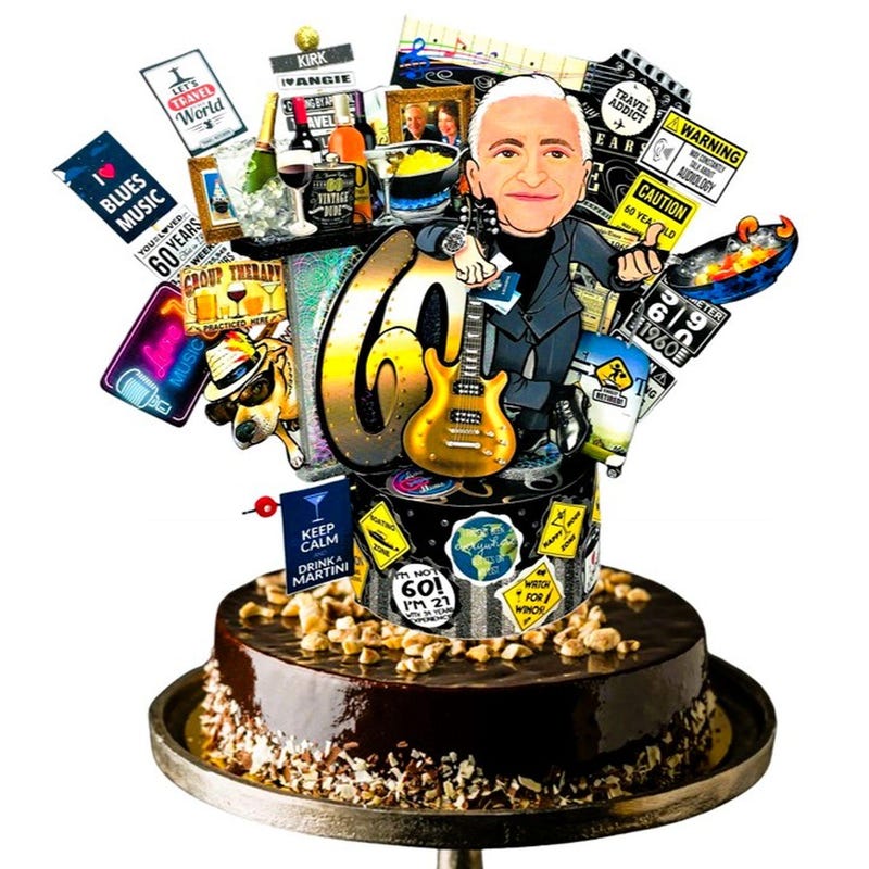 70th Birthday Cake Topper - Etsy