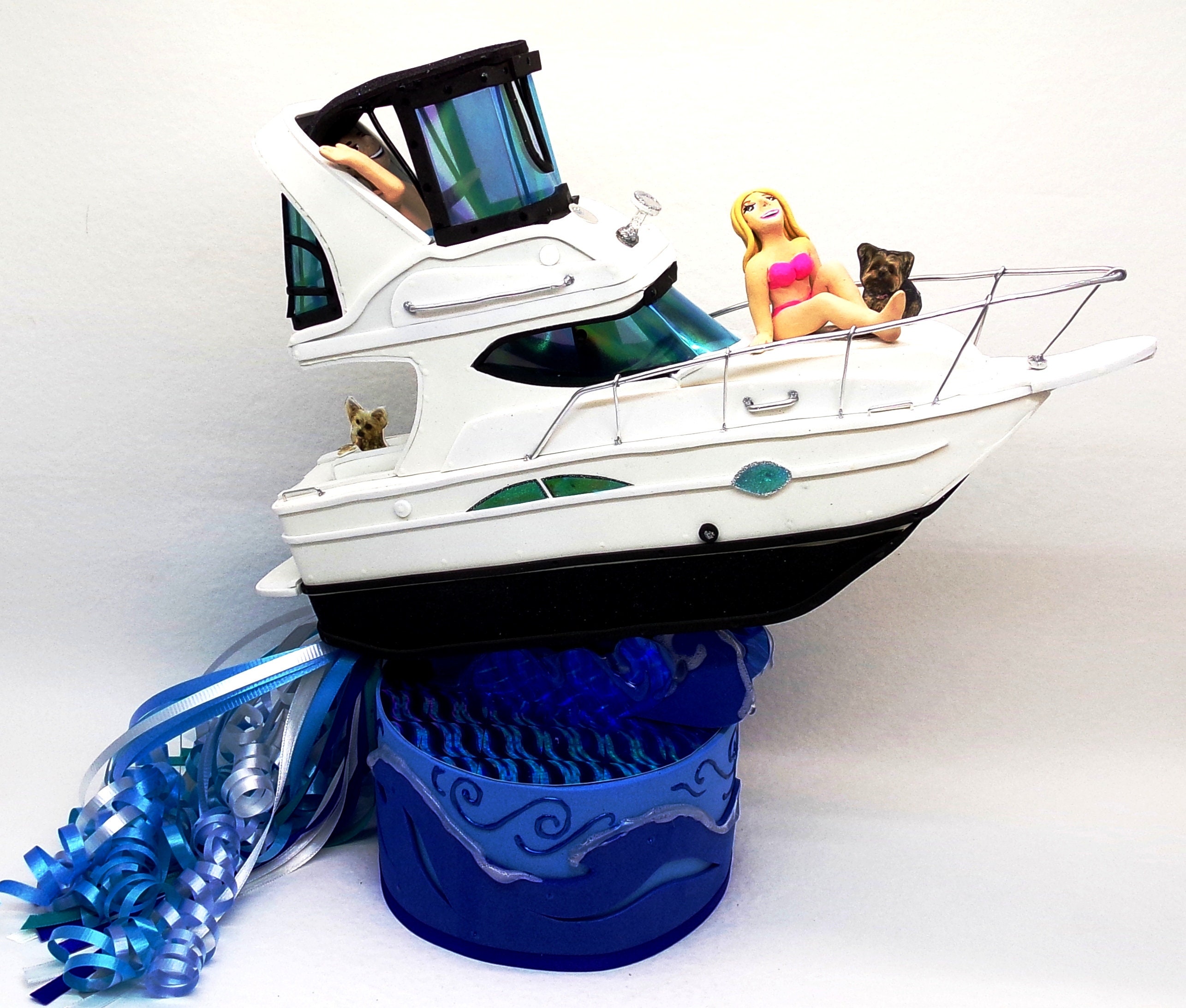 Sailor Cake Topper Customized Nautical Boat Personalized - Etsy