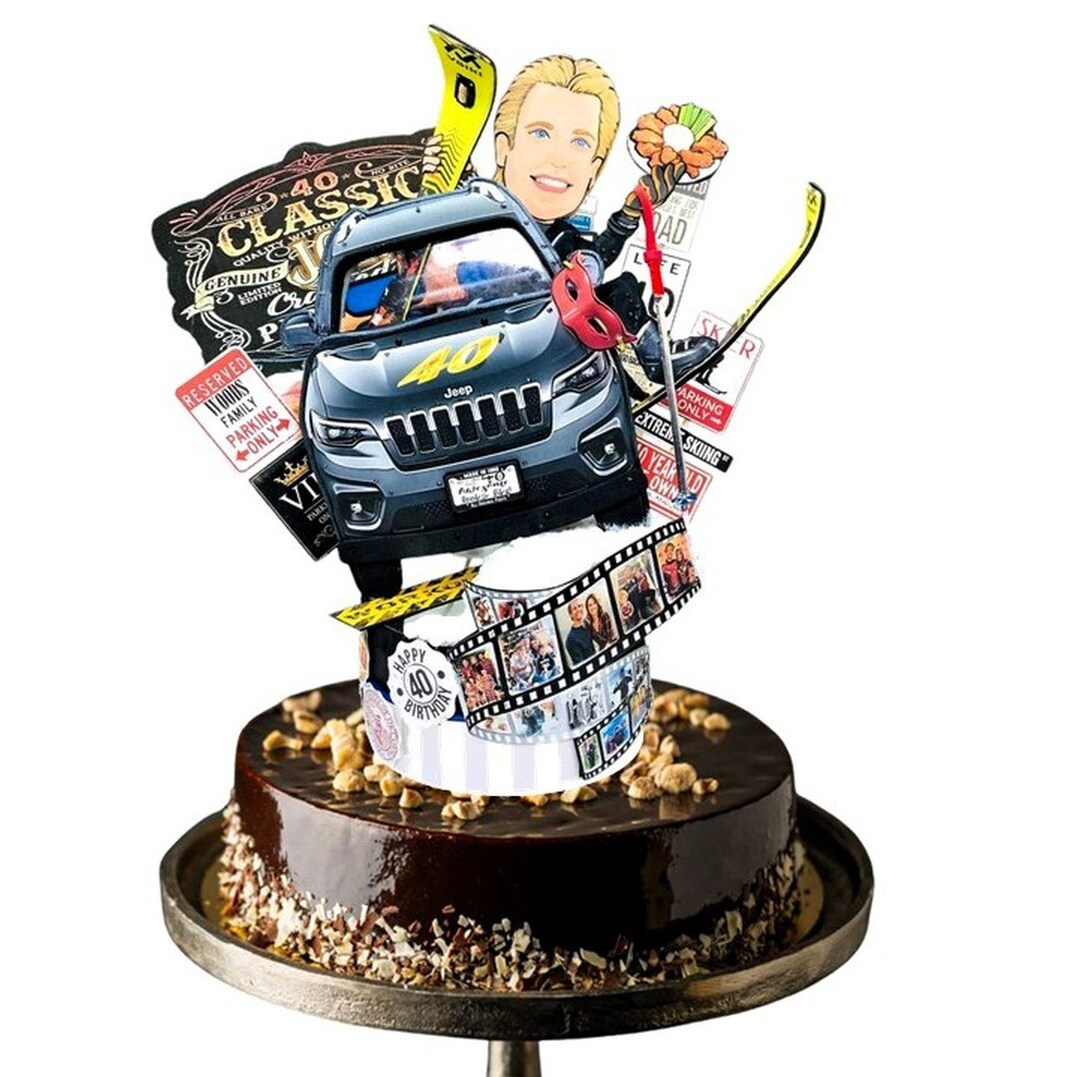 Funny 30th Birthday Cake Topper, Dirty Thirty Party Custom Topper, 30th ...