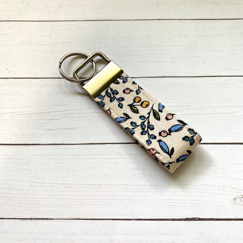 Fabric Keychains - Etsy