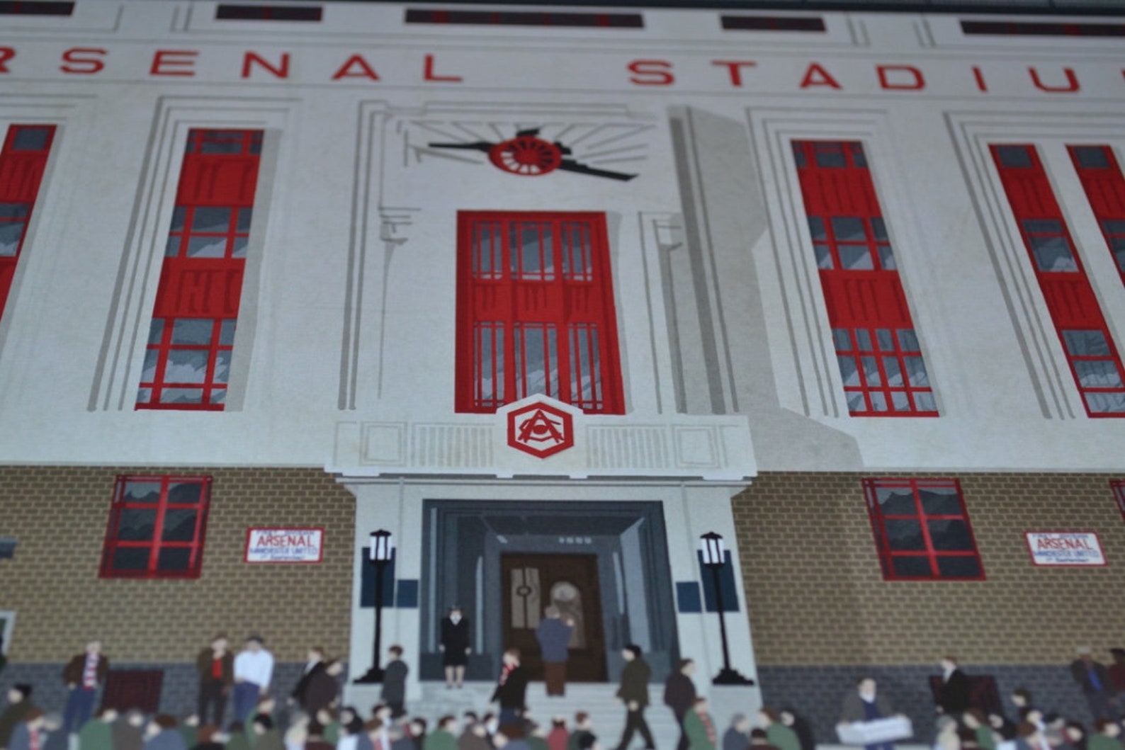Highbury - Arsenal Print - Etsy UK