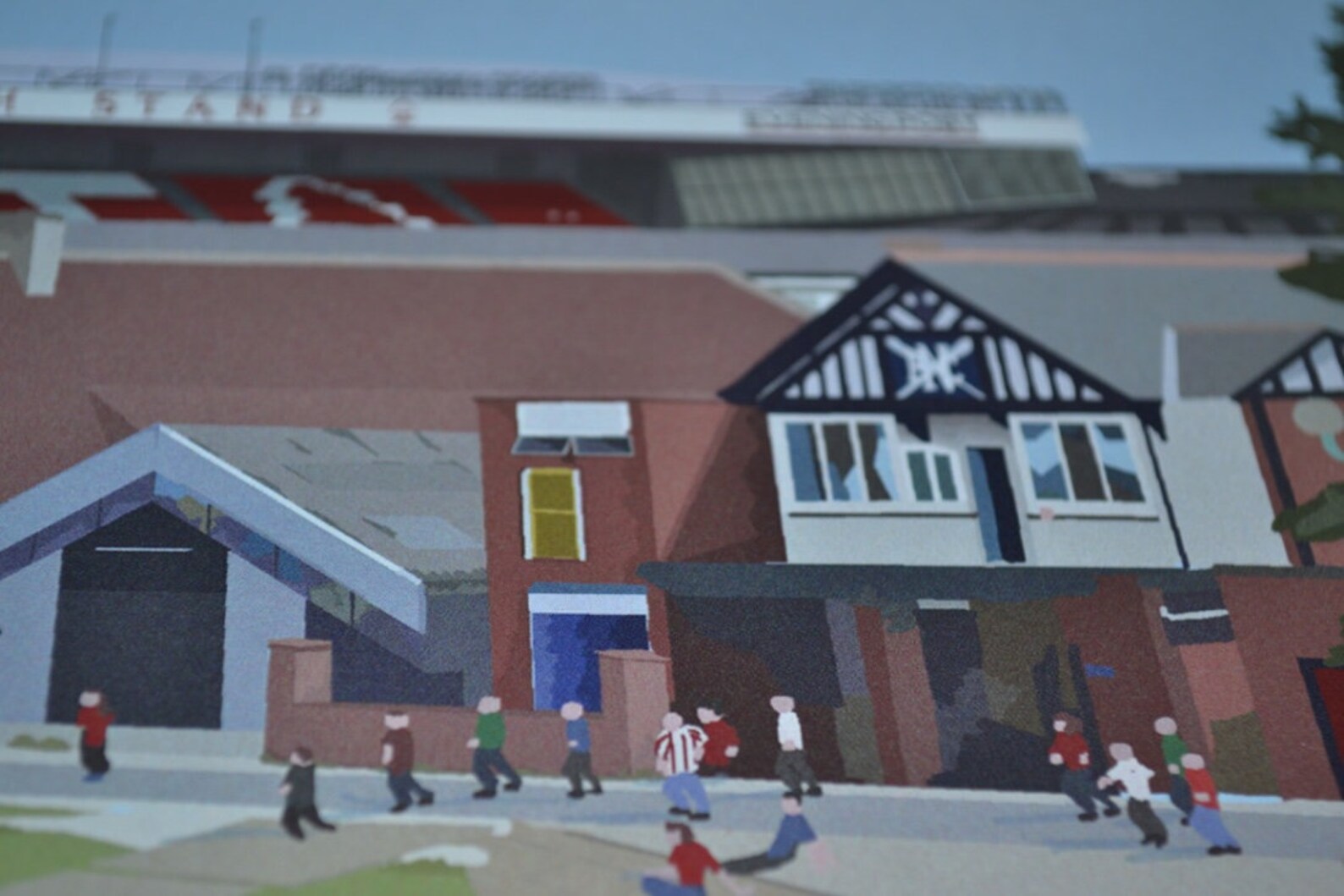 The City Ground Nottingham Forest Print - Etsy