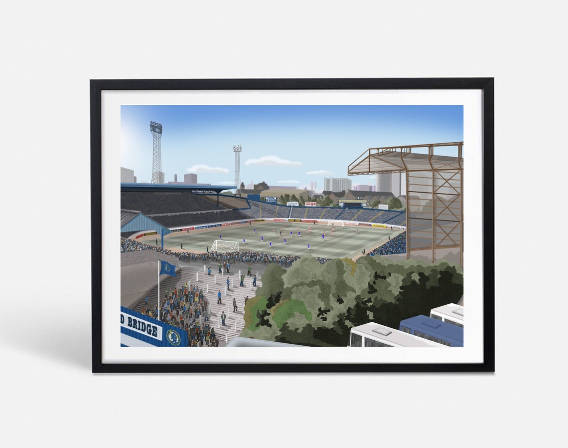 Stamford Bridge Chelsea Print - Etsy