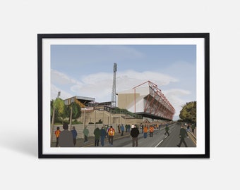 Bradford City Valley Parade Print, Poster, Picture - Etsy UK