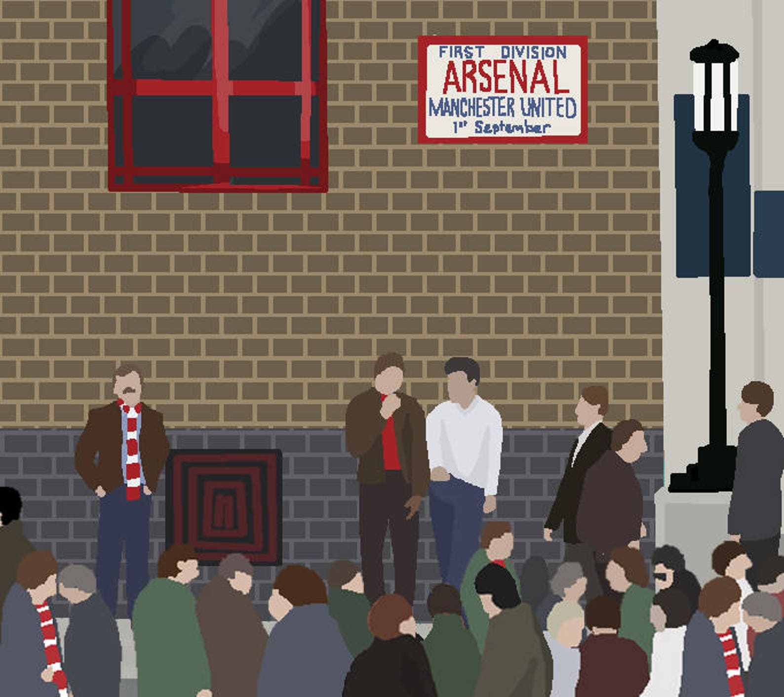 Highbury - Arsenal Print - Etsy UK