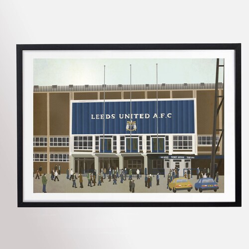 Elland Road Leeds United Leeds England LUFC Stadium - Etsy UK