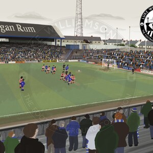 Ninian Park - Cardiff City Print - Etsy