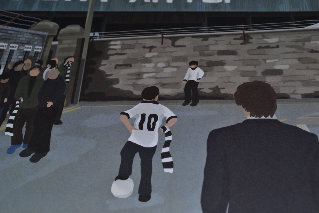 The Vetch Field - Swansea City Print - Etsy