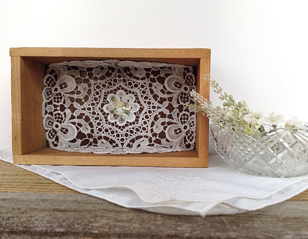 Rustic Shelf Display, Farmhouse Wood Box, Brown White Decor, Bookshelf ...