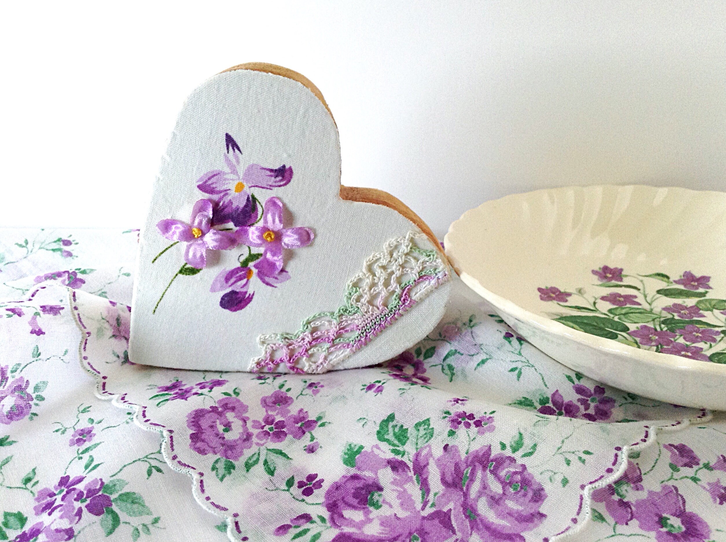 Valentine's Day Set Purple Valentine Gift 3 Piece Set - Etsy