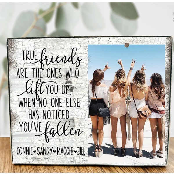 Friend Picture Frame - Etsy