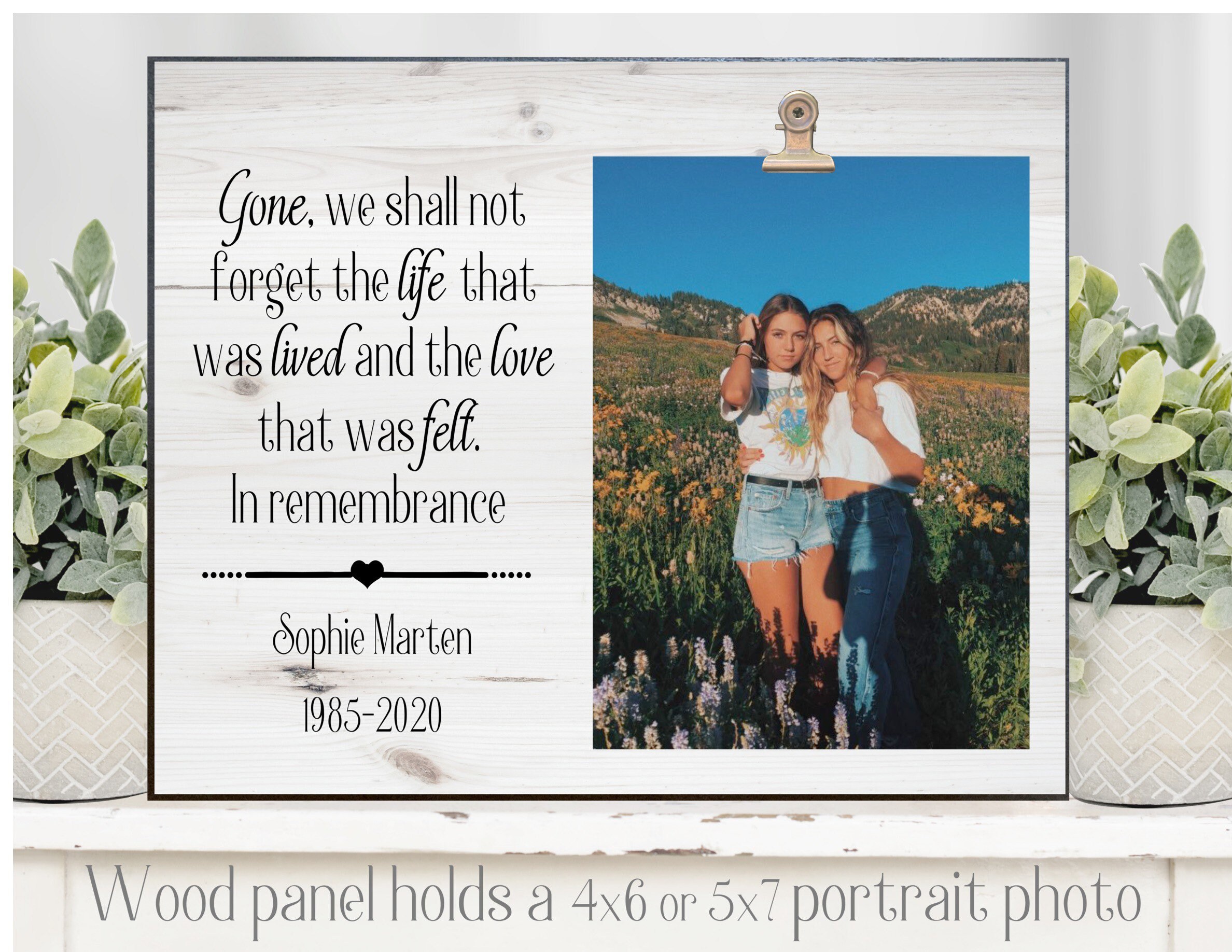 Loss of Friend Giftfriend Memorial Giftremembrance | Etsy