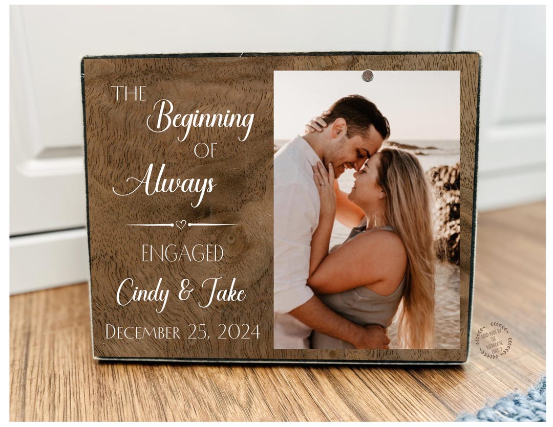 Wedding Gift, Wedding Frame, Engagement Gift, Engagement Frame ...