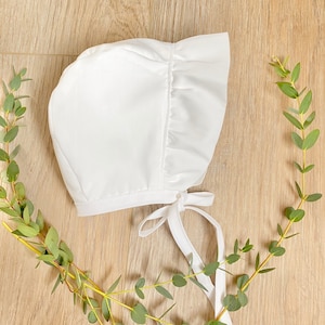 Ruffled Baby Bonnet Girl / Ruffle Brim Bonnet Girl / Baby Sun Bonnet ...