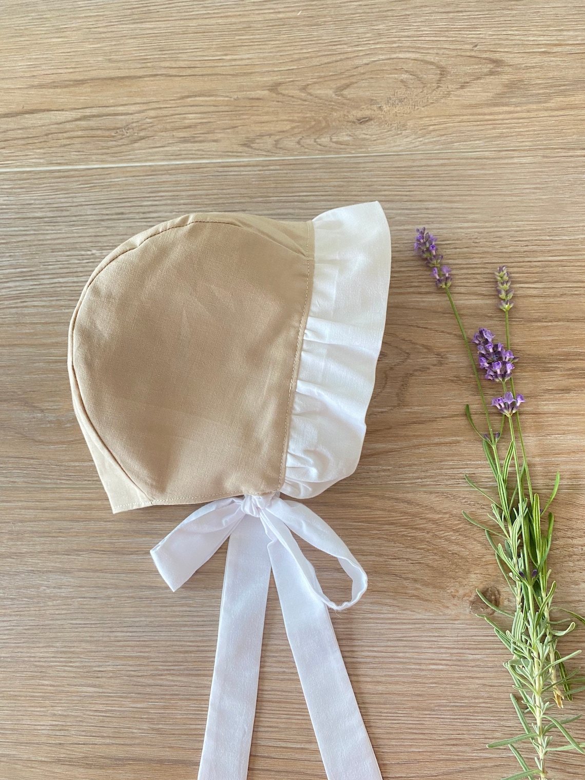 Reversible Baby girl bonnet baby hat cotton baby bonnet . | Etsy