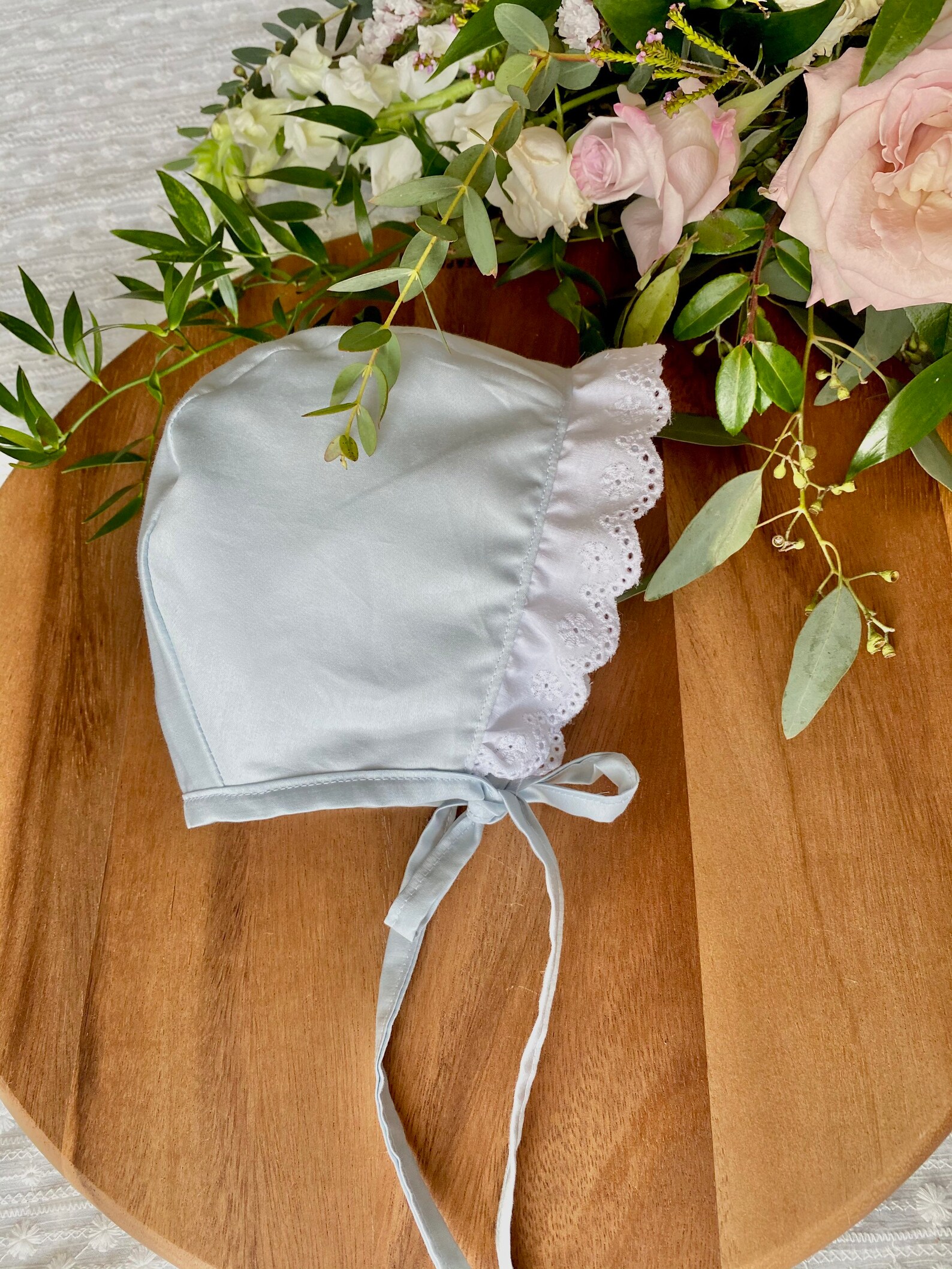 Reversible Baby girl bonnet baby hat cotton baby bonnet . | Etsy