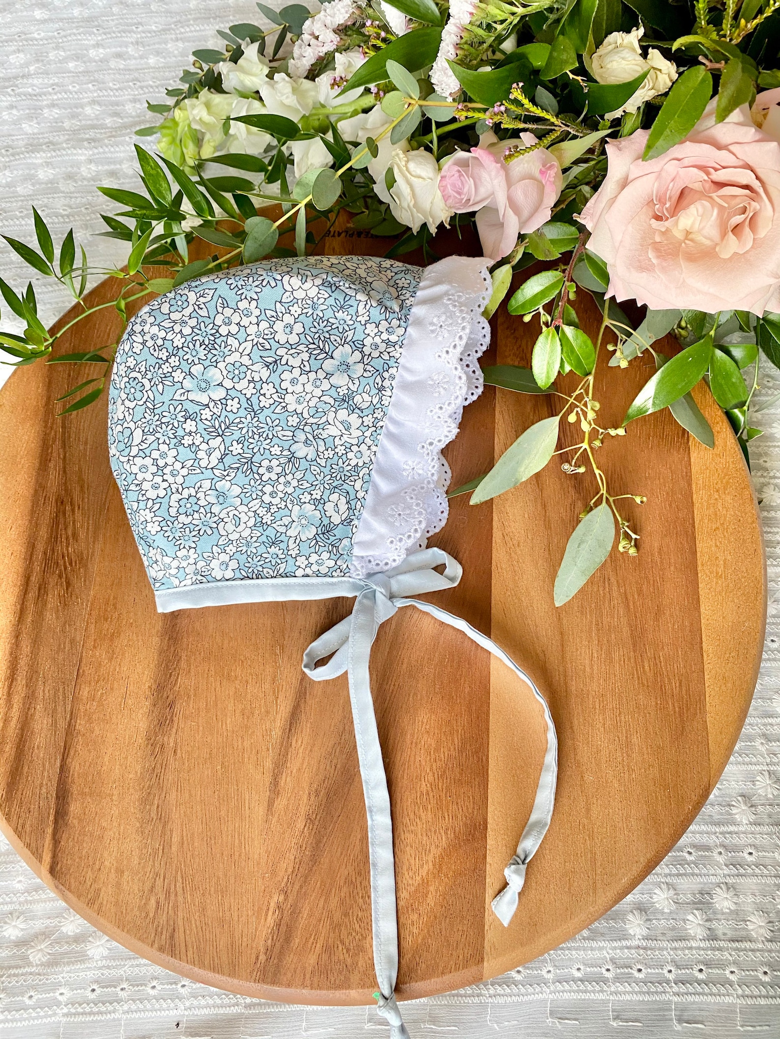 Reversible Baby Girl Bonnet Baby Hat Cotton Baby Bonnet . - Etsy