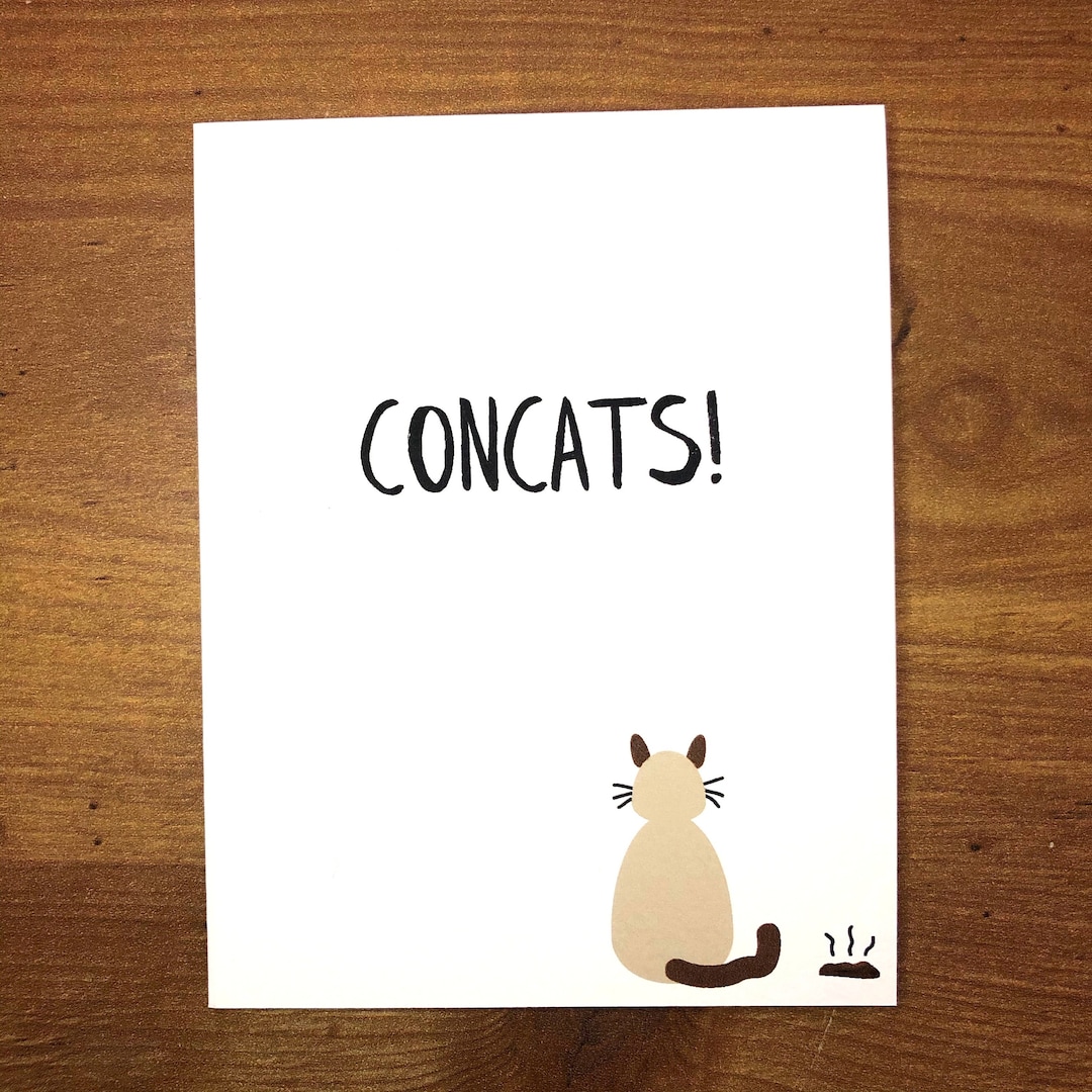 Congratulations Card Funny, Funny Congratulations Card, Funny Congrats ...