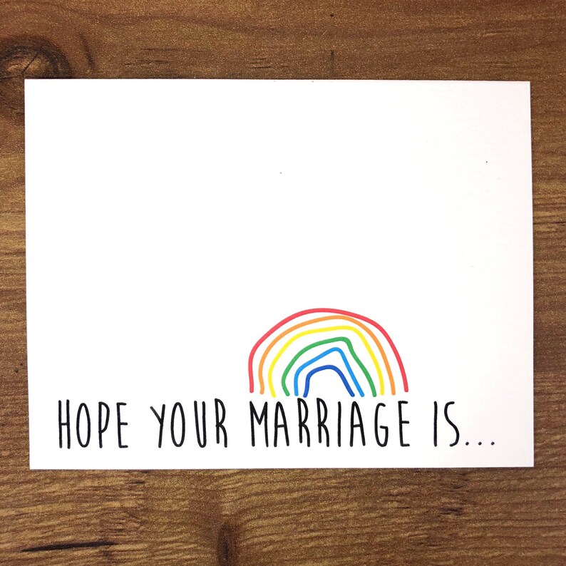 Gay Wedding Card Gay Wedding T Mr And Mr Wedding Mr And Etsy