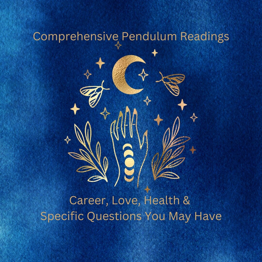 A Detailed Personalised Pendulum Reading - Health, Relationships, the ...
