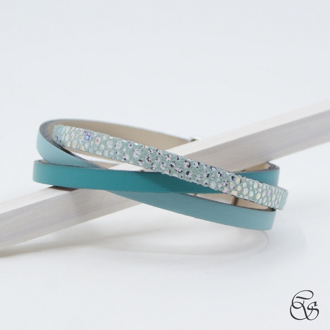 Leather Cuff Strap - Etsy