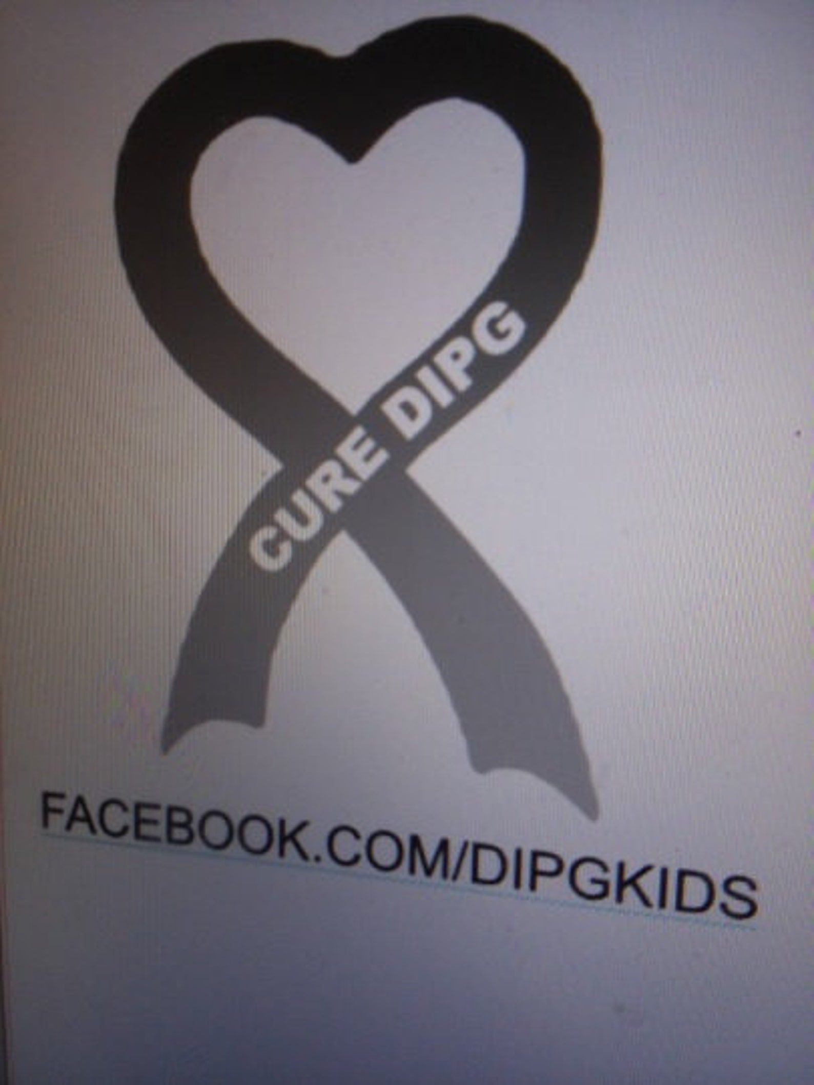 DIPG Ribbon Decal Cure DIPG Ribbon DIPG Awareness | Etsy
