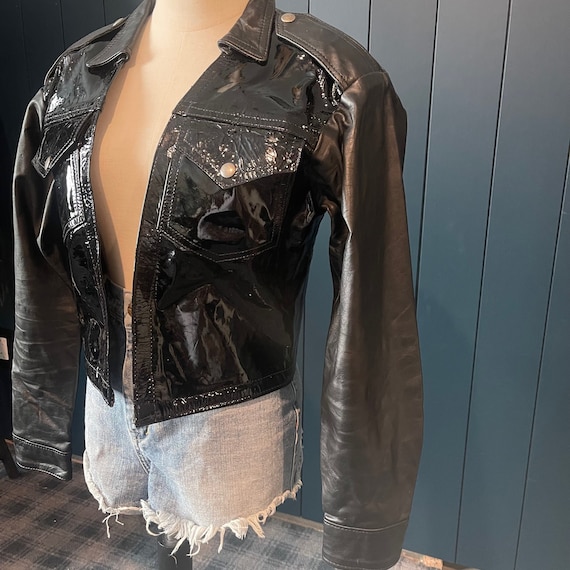 patent leather open - Gem