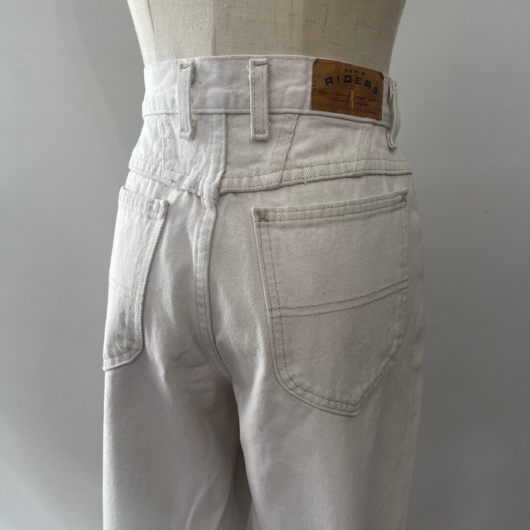 Vintage Ivory Lee Riders High Waisted Jeans Size 28 X 31 - Etsy