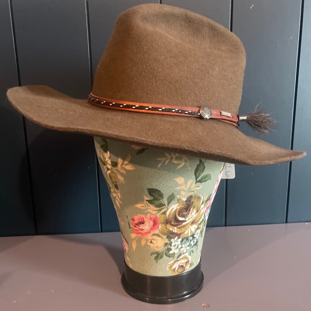 Mirror Mirror X BB West Eddy Cowboy Hat With Leather & Pony Hair Hat ...
