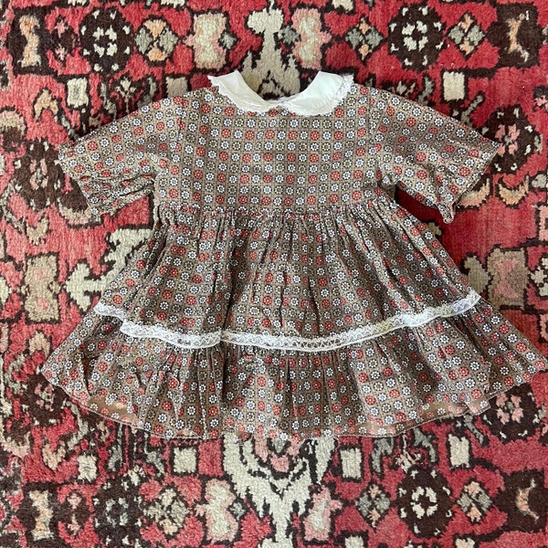 70s Toddler Dress - Etsy