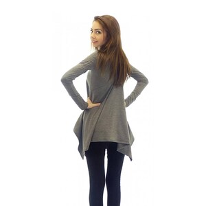 Dark Gray Tunic - Etsy