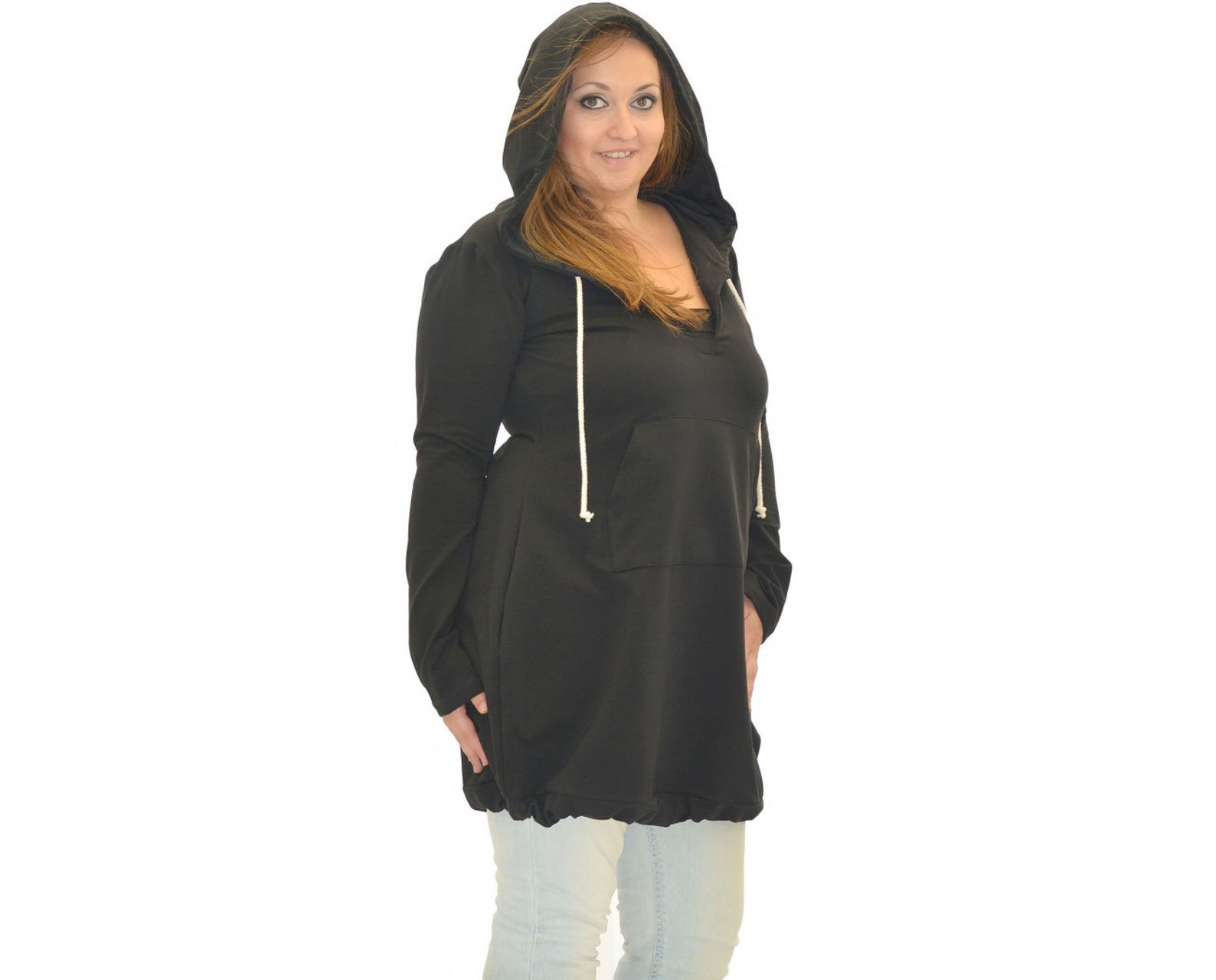 Dark Gray Tunic - Etsy