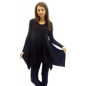 Dark Gray Tunic - Etsy