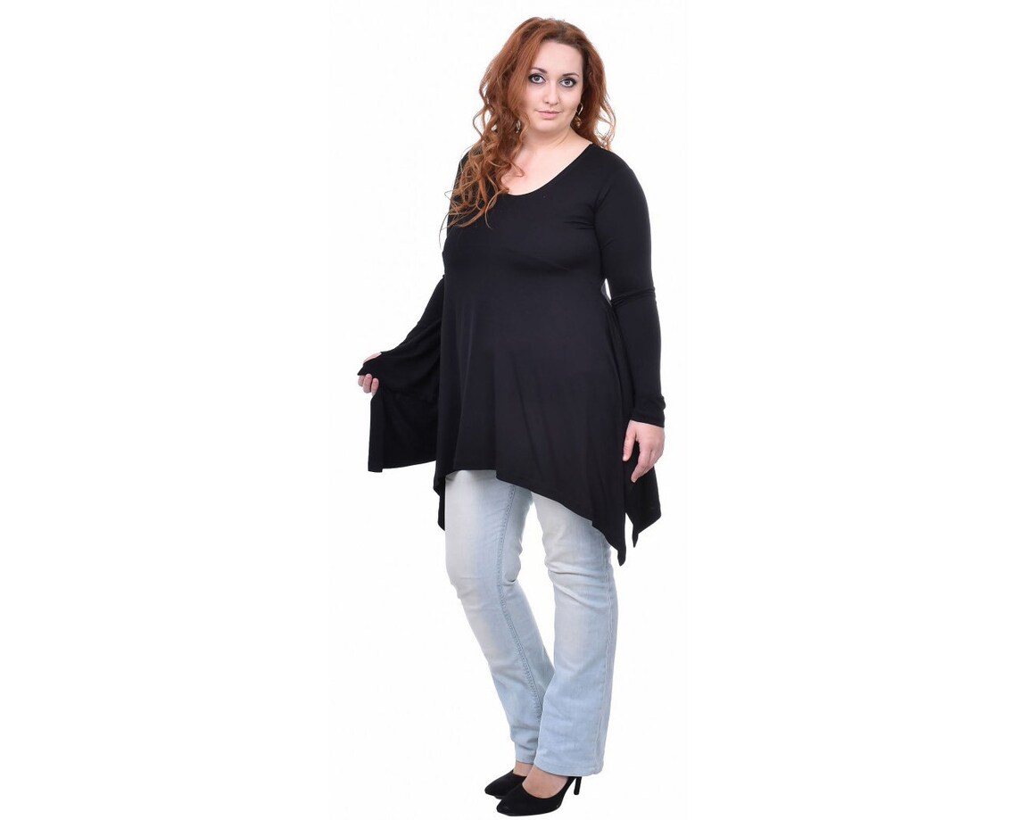 Dark Gray Tunic - Etsy